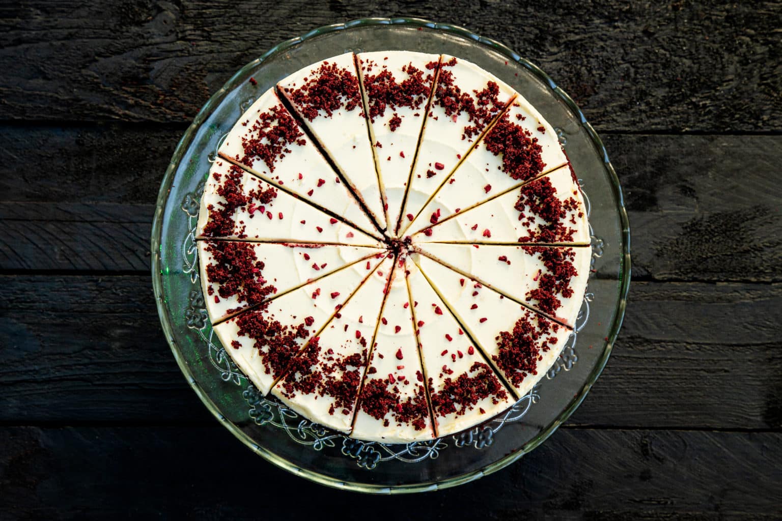 Raspberry Red Velvet Cake (FC101) - LBP Bakeries