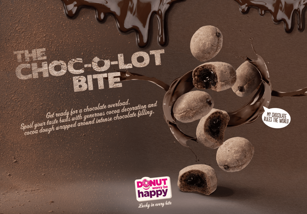 Donut the Choc-O-Lot bite (DWBH309) - LBP Bakeries